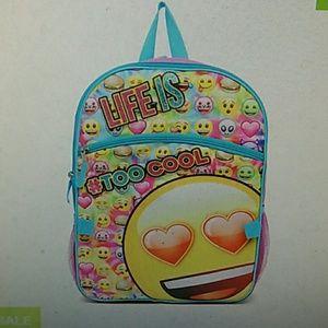 Accessories | Emoji 5 Piece Backpack Set | Poshmark